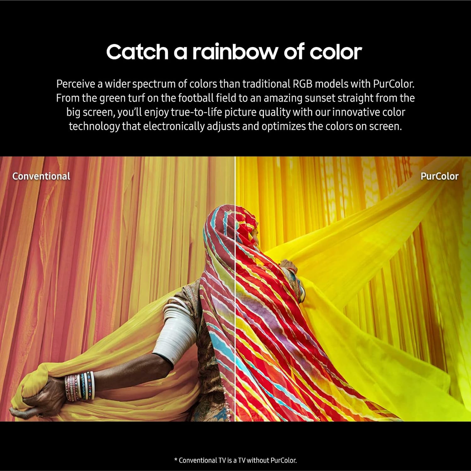 SAMSUNG 75-Inch Class Crystal UHD CU7000 Series PurColor Review ...